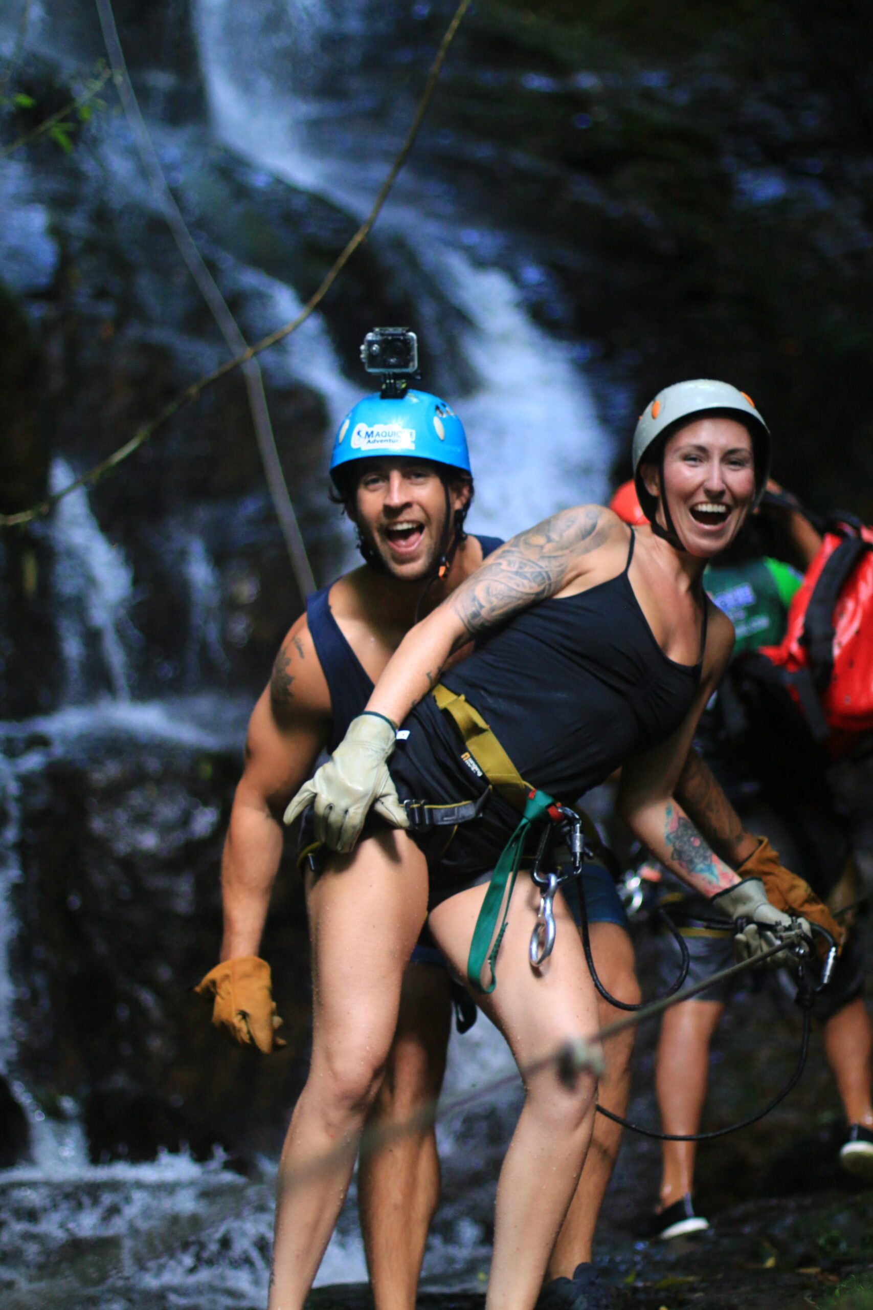 Canyoning Waterfall Rappelling near Arenal and La Fortuna, Costa Rica ...